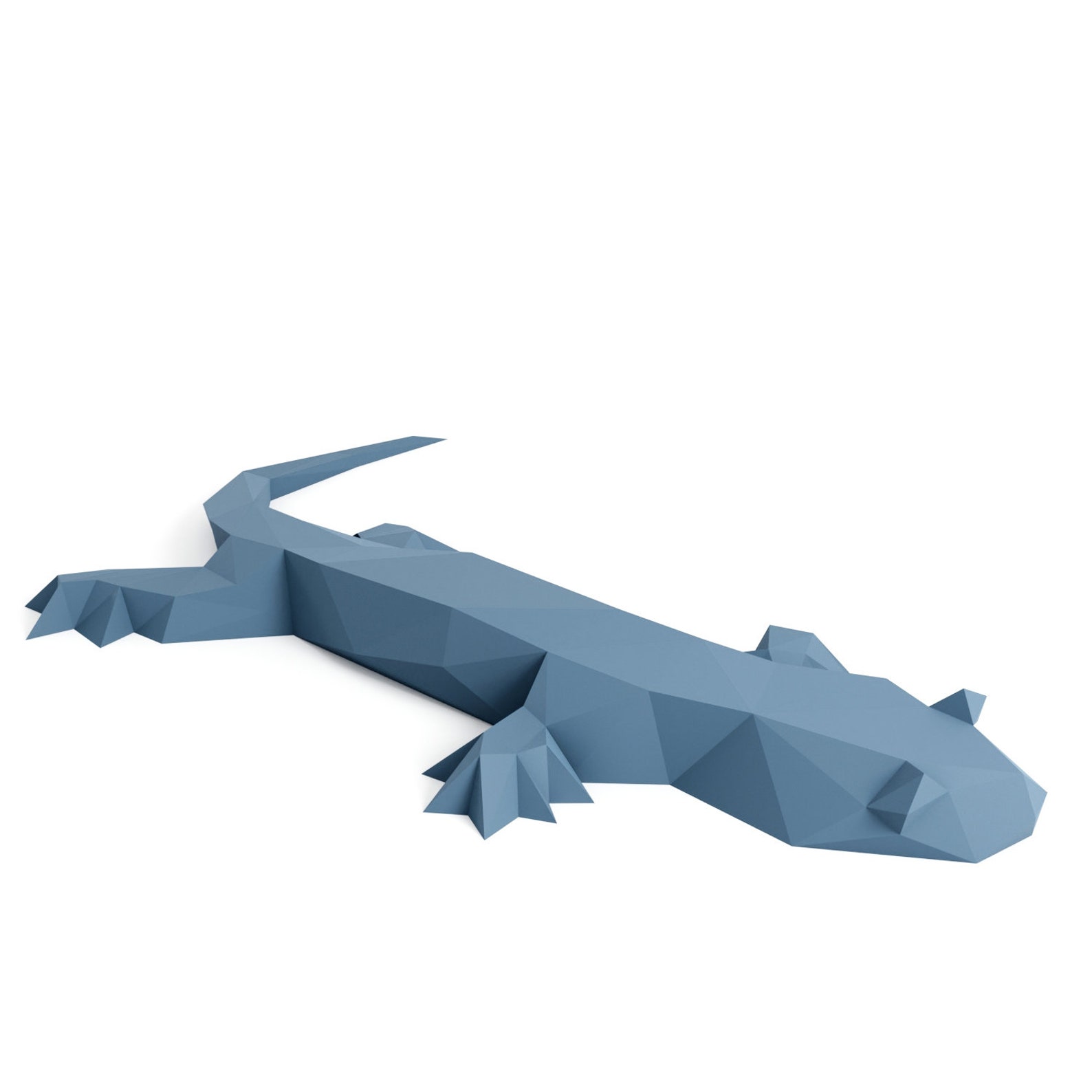 Lizard, Printable PDF Template, Papercraft, Download, 3d, Low Poly ...