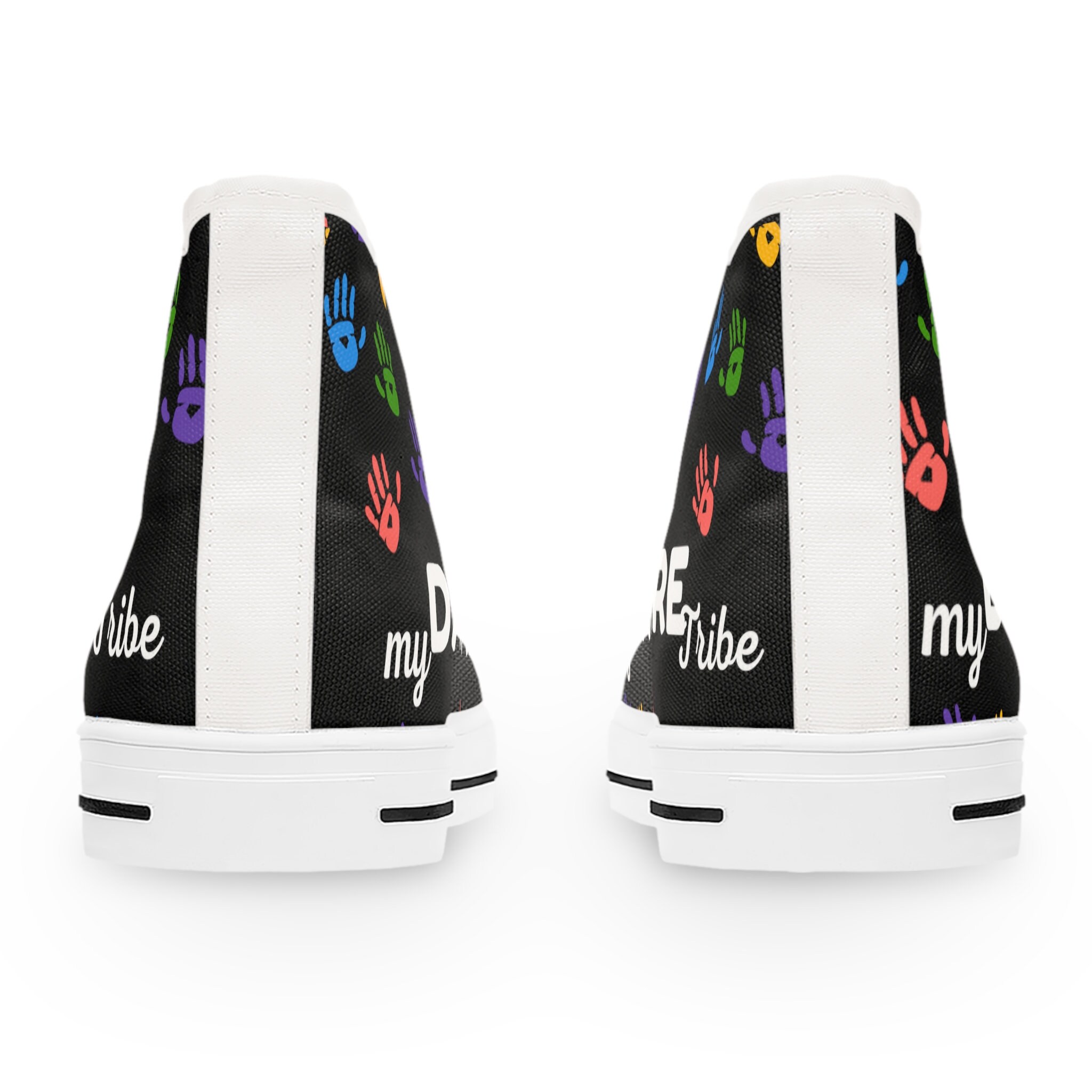 Daycare, My Daycare Tribe, Women's High Top Sneakers, Childcare Shoes ...