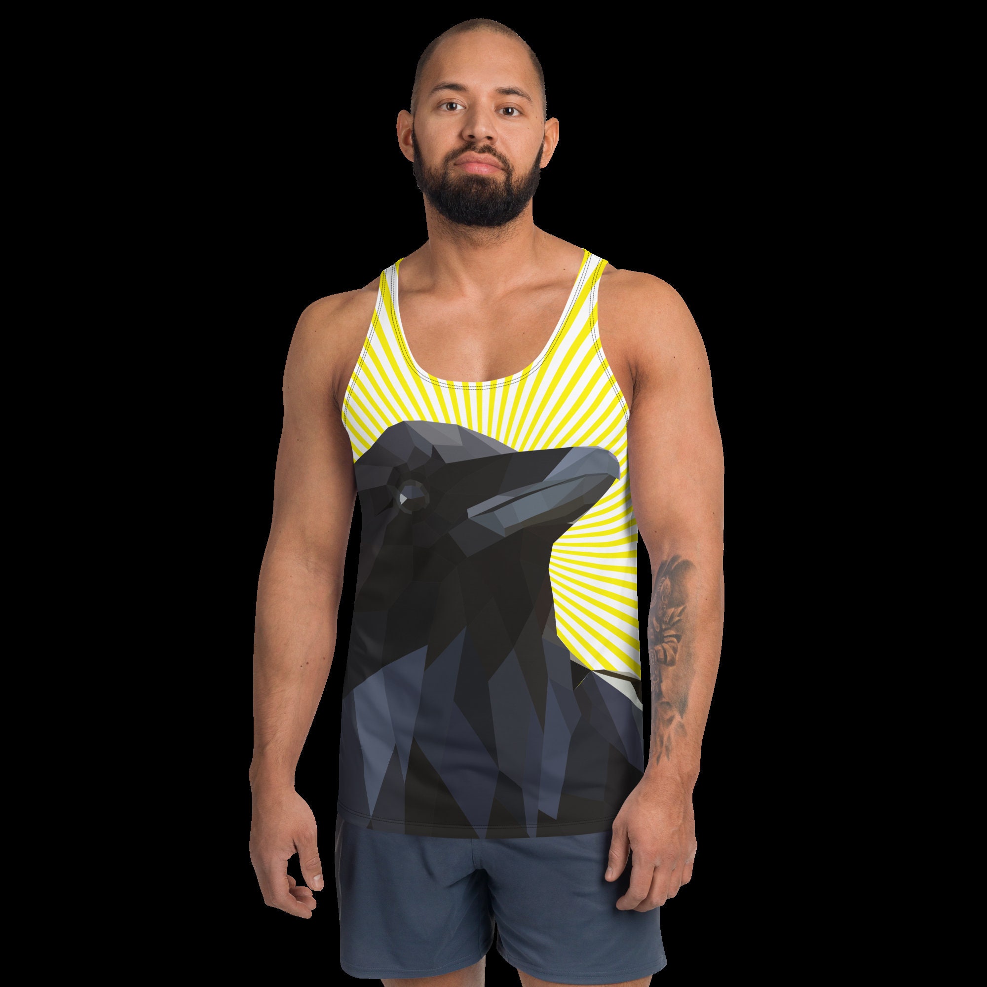 Grackle Racket Crow Shirt Crow Lover Gift Mens Tank Top Mens Fitness ...