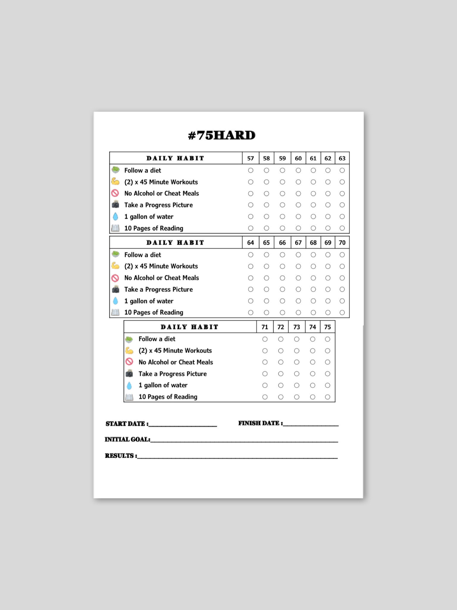 75-hard-challenge-habit-tracker-printable-instant-download-etsy