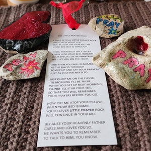 Prayer Rock Choice of One. - Etsy