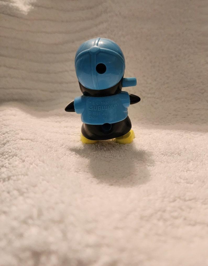 Vintage Subway Pudge Penguin Wind up Kids Meal Toy 1997 Working - Etsy
