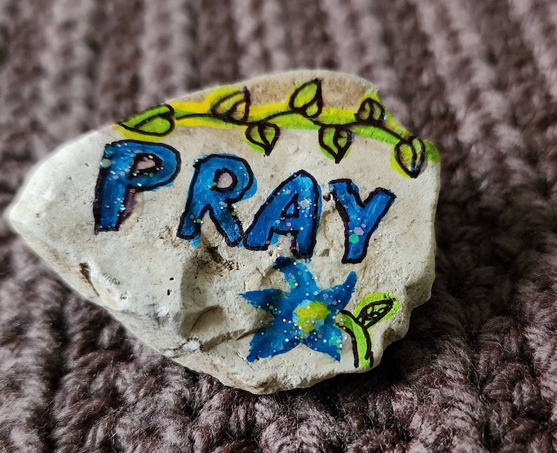 Prayer Rock Choice of One. - Etsy