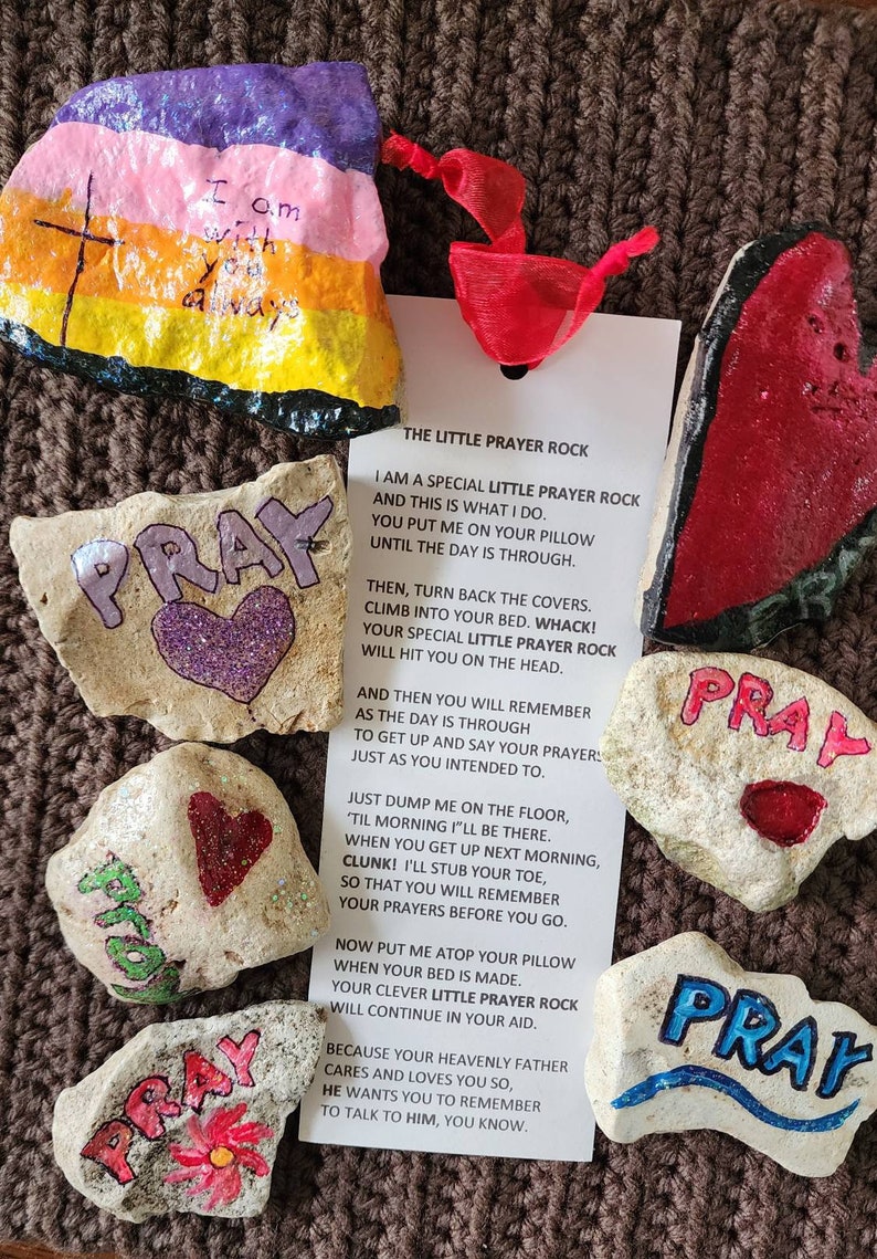 Prayer Rock Choice of One. - Etsy