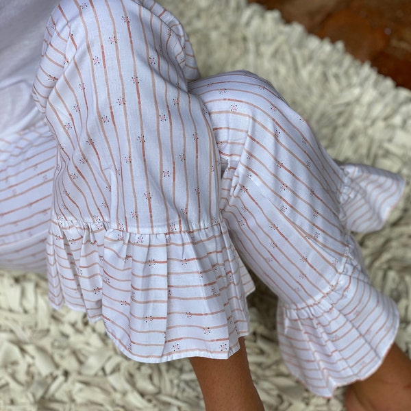 Ruffled Pajamas - Etsy