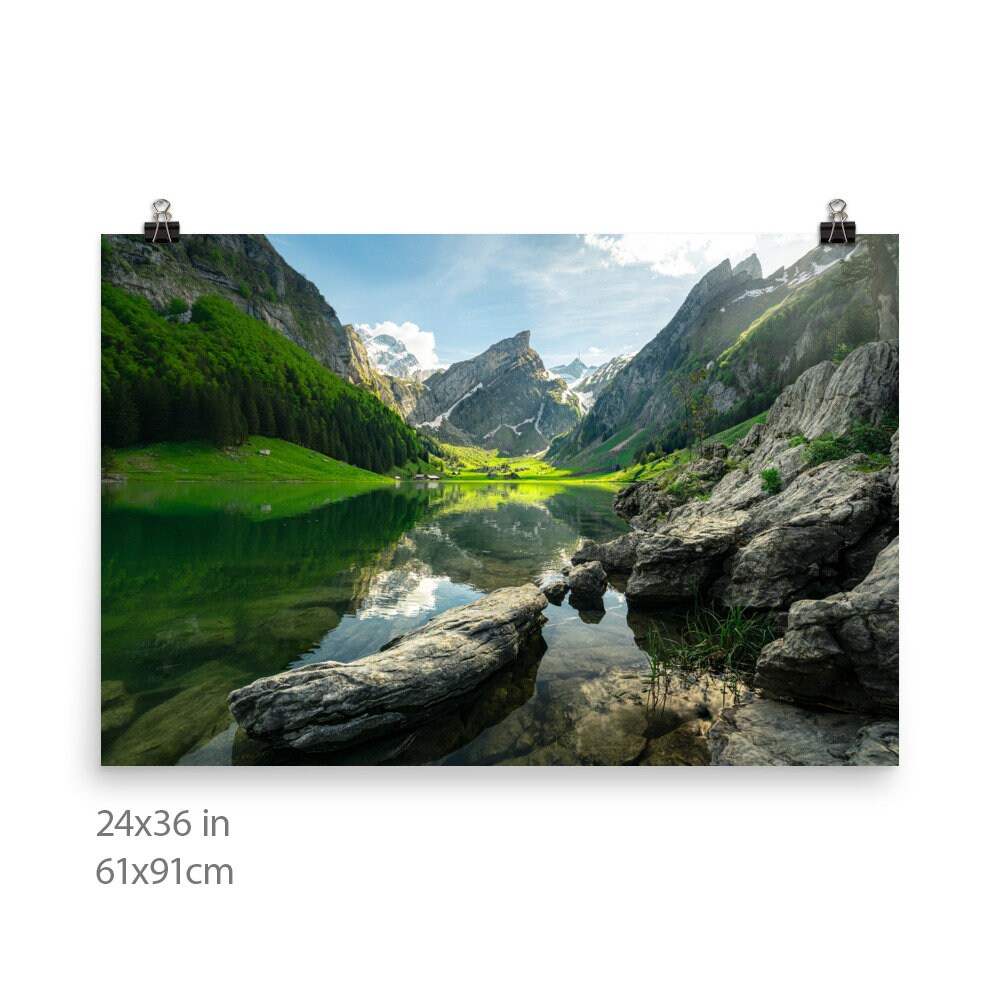 Alpstein - Switzerland - Swiss Alps - Appenzell - High Quality Print of ...