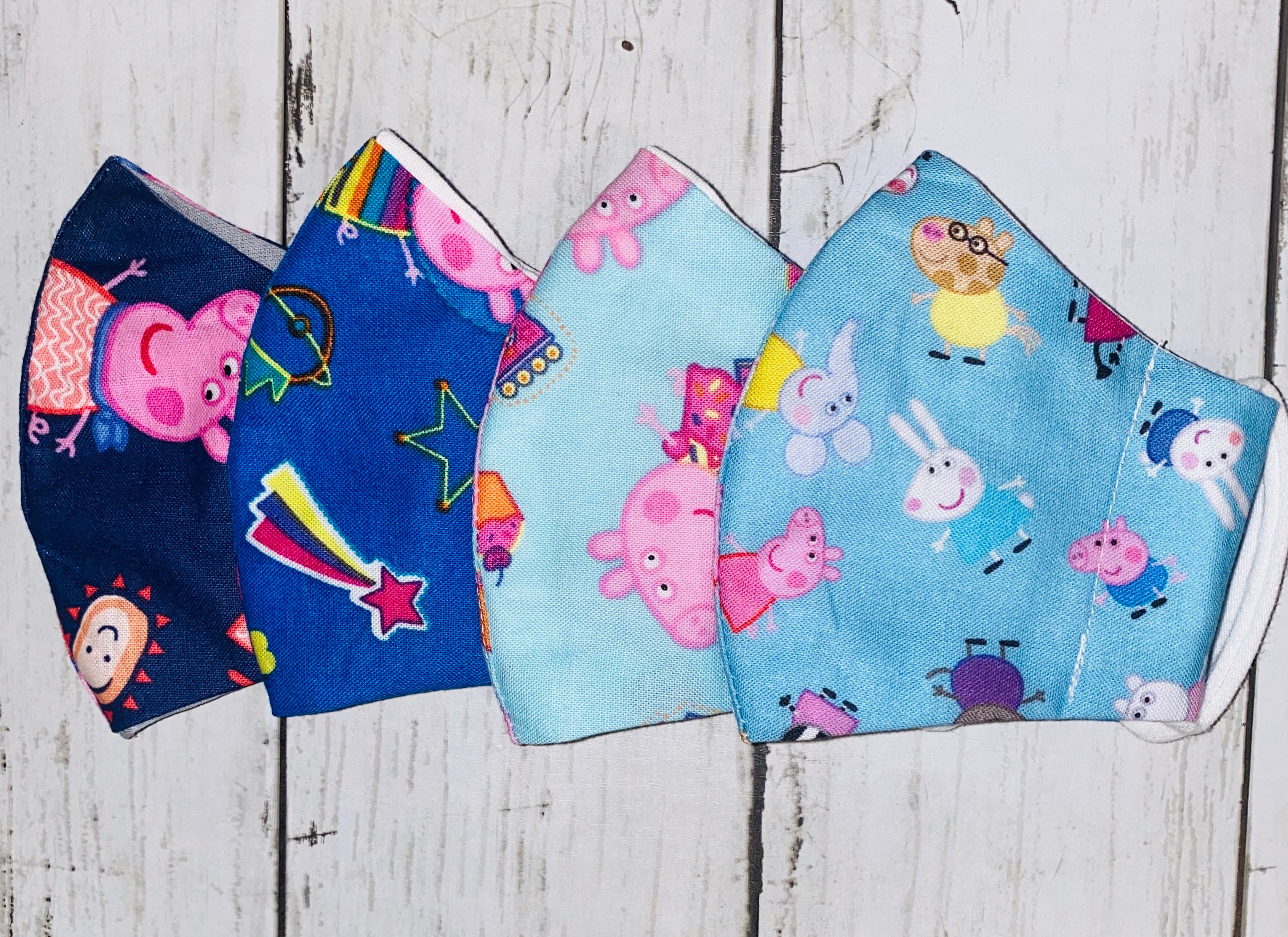 Peppa Pig Mask for toddler 100% cotton face mask Kids Face | Etsy