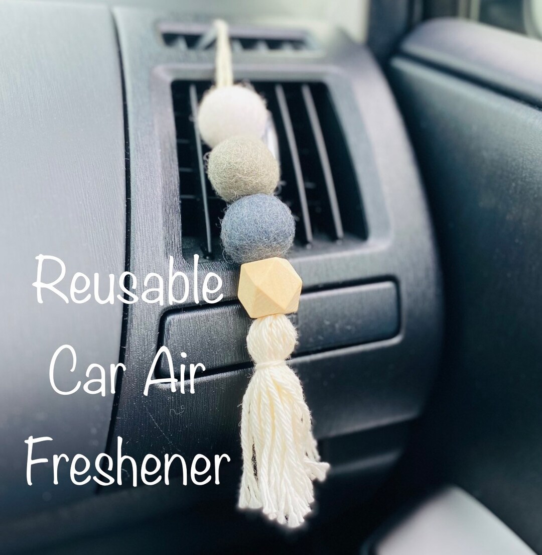 Car Diffuser Felt Balls, Organic and Natural , Eco-friendly Reusable ...