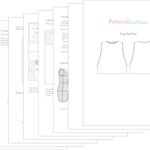 Make a Tank Top | Sports Outfit | PDF Sewing Pattern in A0, A4 and US ...