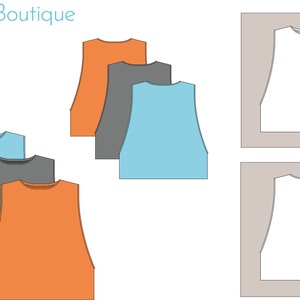Make a Tank Top | Sports Outfit | PDF Sewing Pattern in A0, A4 and US ...