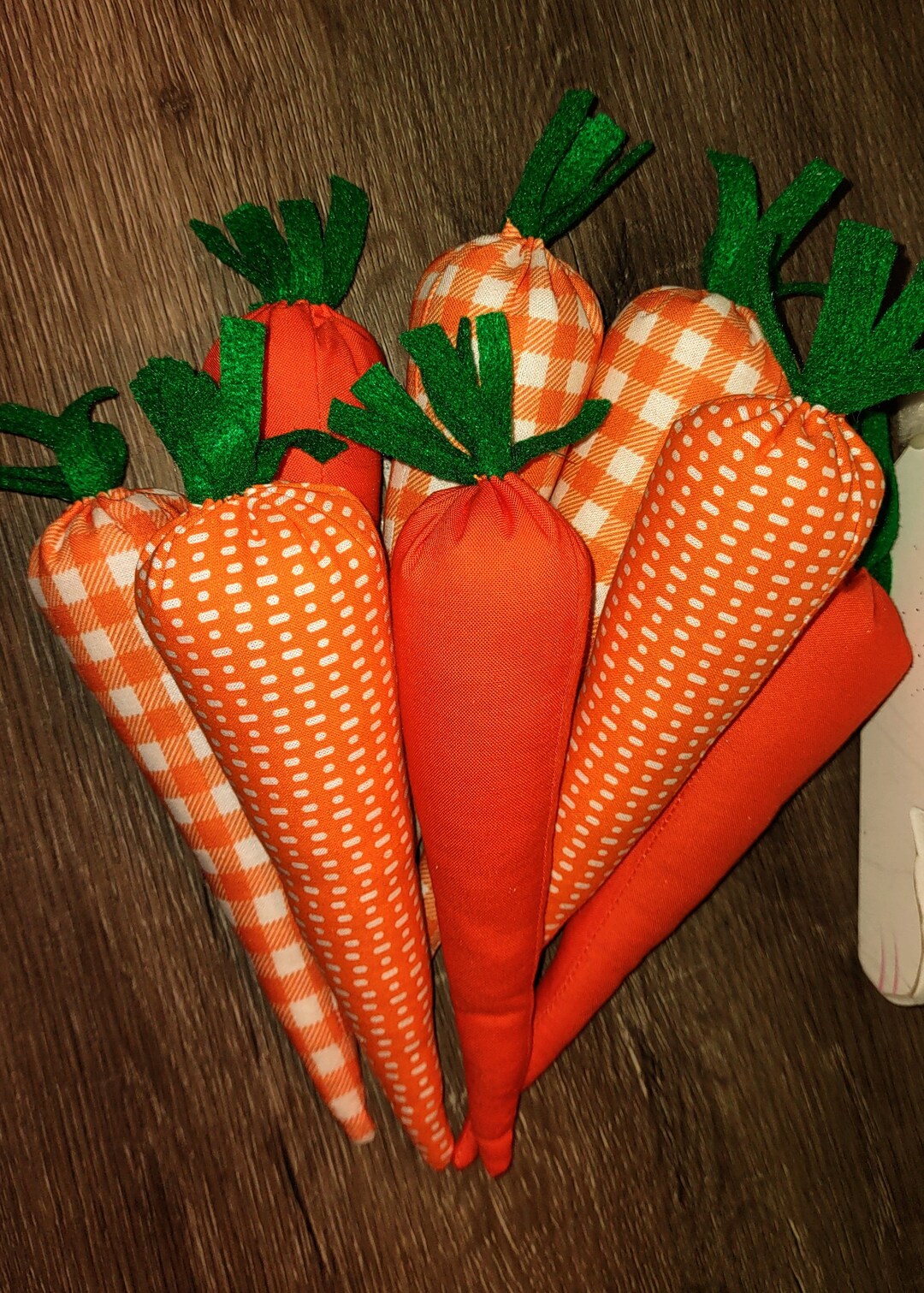 Fabric Carrots Fall Decor Easter Decor Stuffed Carrots Farmhouse Decor ...