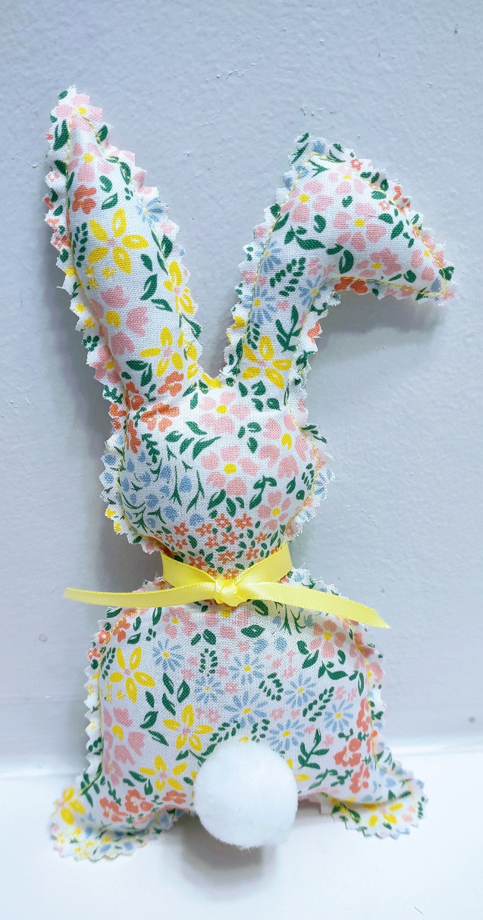 Fabric Easter Bunny Farmhouse Bunny Tiered Tray - Etsy