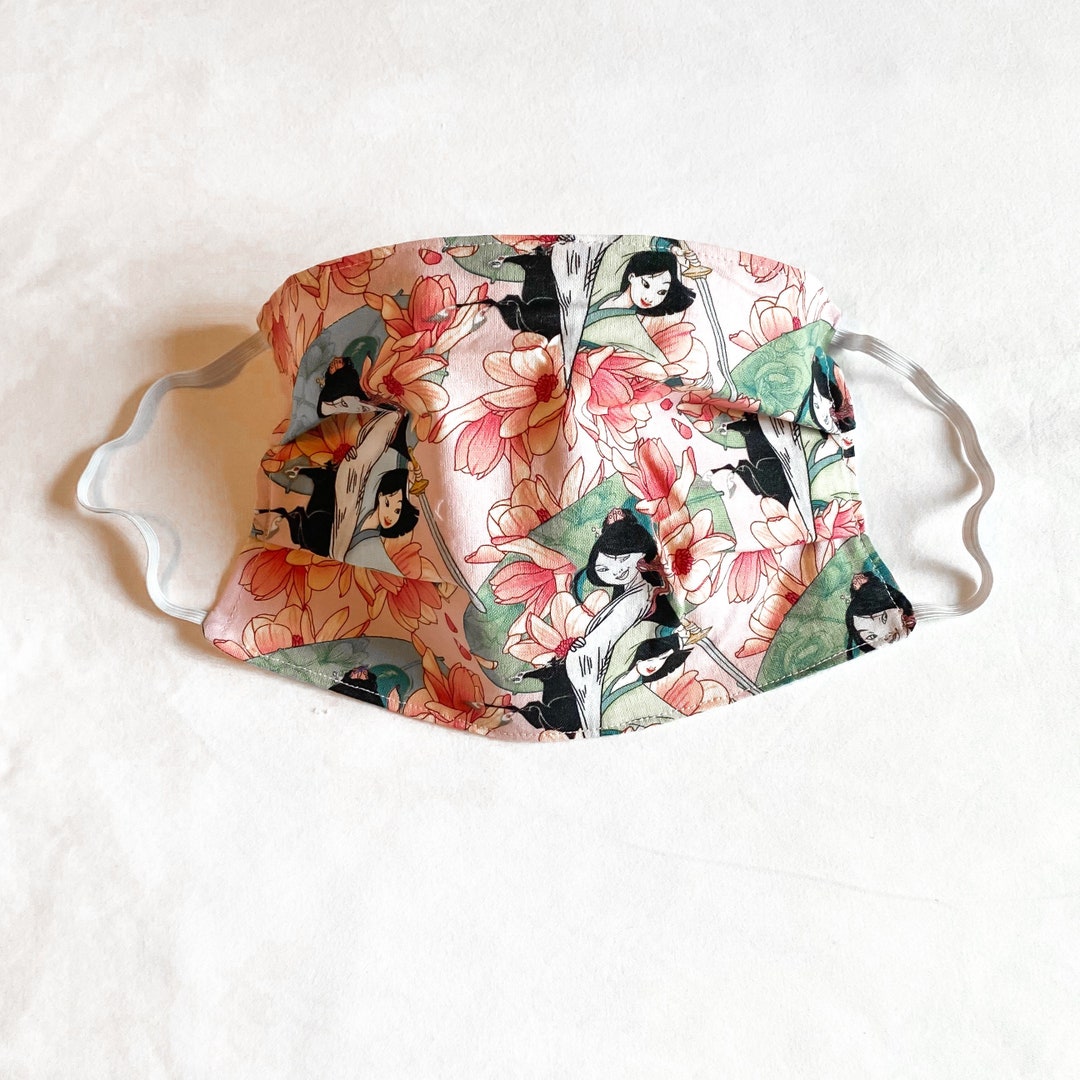 Disney Mulan Face Mask - Etsy