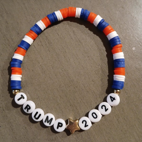 Beaded Bracelet Trump - Etsy