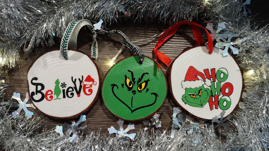 The Grinch, Grinchmas, Stink Stank Stunk, Grinch Ornament - Etsy