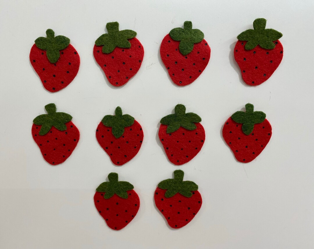 10 Strawberries, Felt Story, Flannel Board Story, Circle Time ...