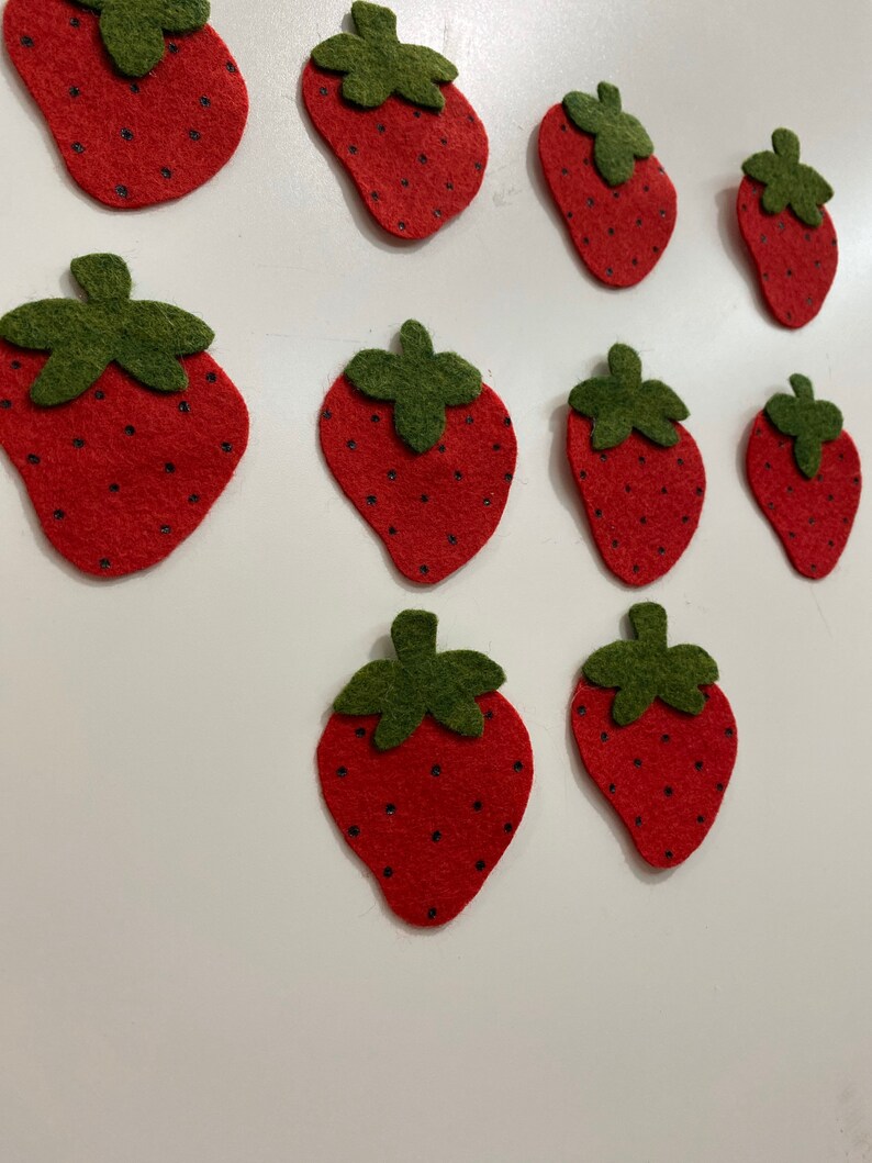 10 Strawberries, Felt Story, Flannel Board Story, Circle Time ...