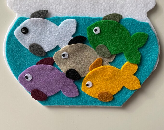 The Rainbow Fish, Felt Story, Flannel Board Story, Teacher Resource ...