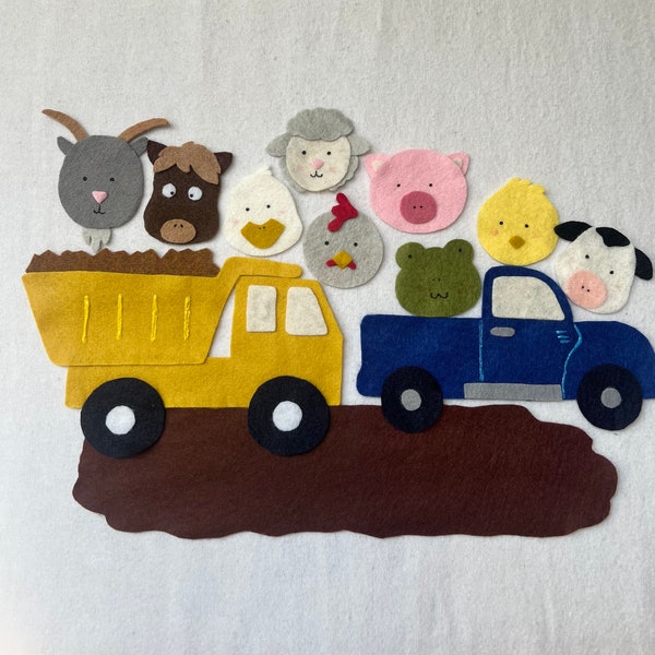 Felt Board Story Set - Etsy