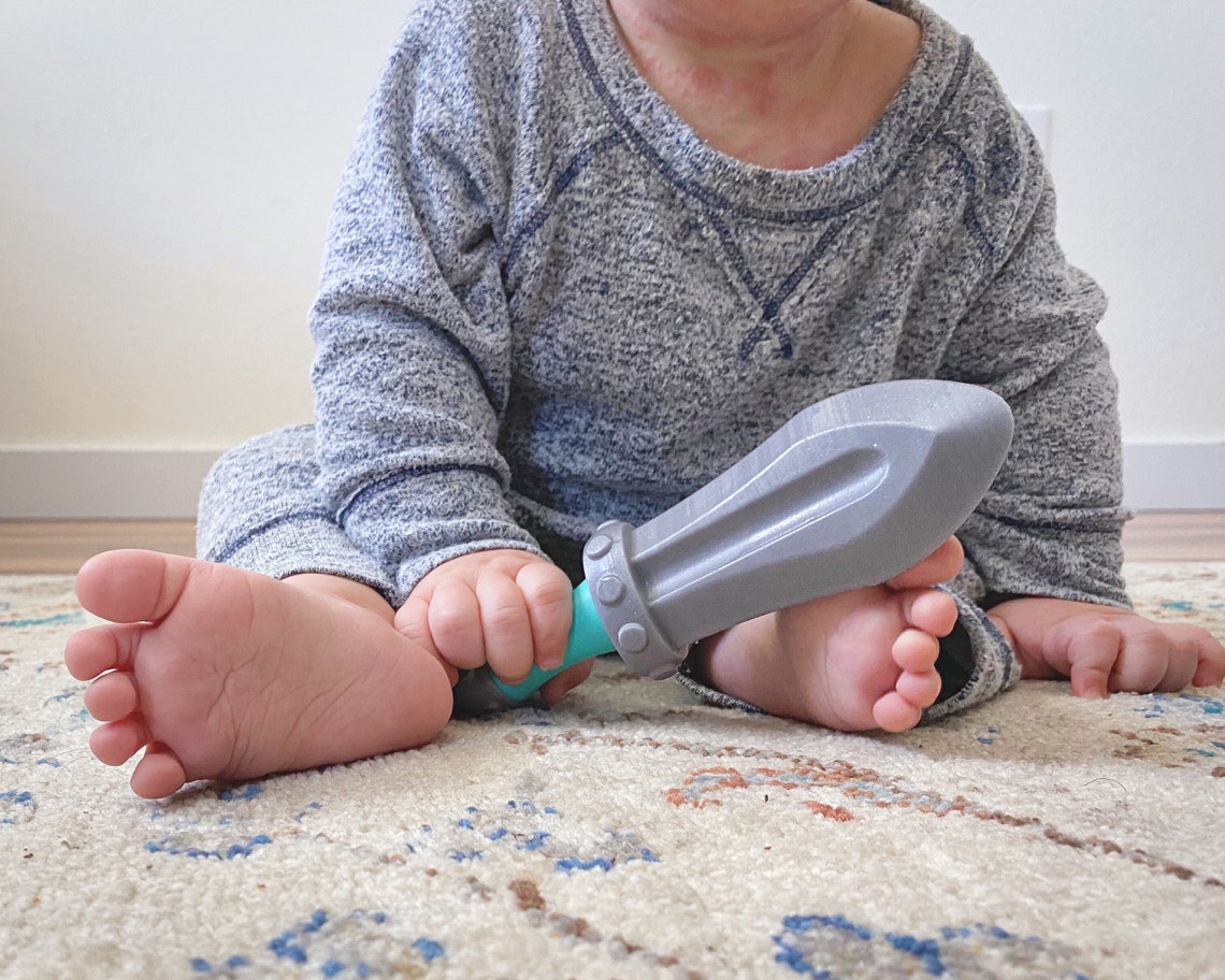 Baby's First Sword Fun Rattle Sensory Toy for Babies and | Etsy