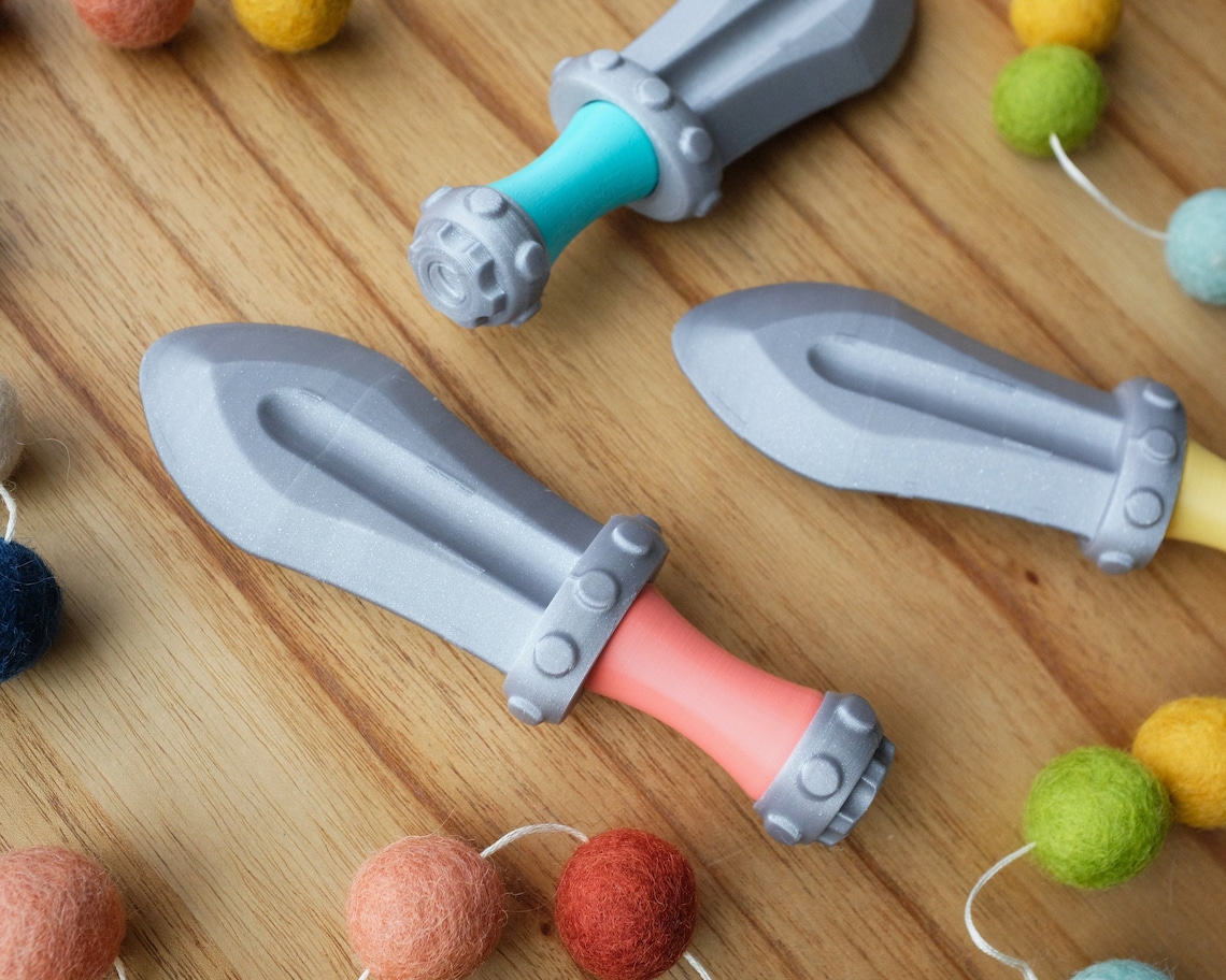 Baby's First Sword Fun Rattle Sensory Toy for Babies and | Etsy