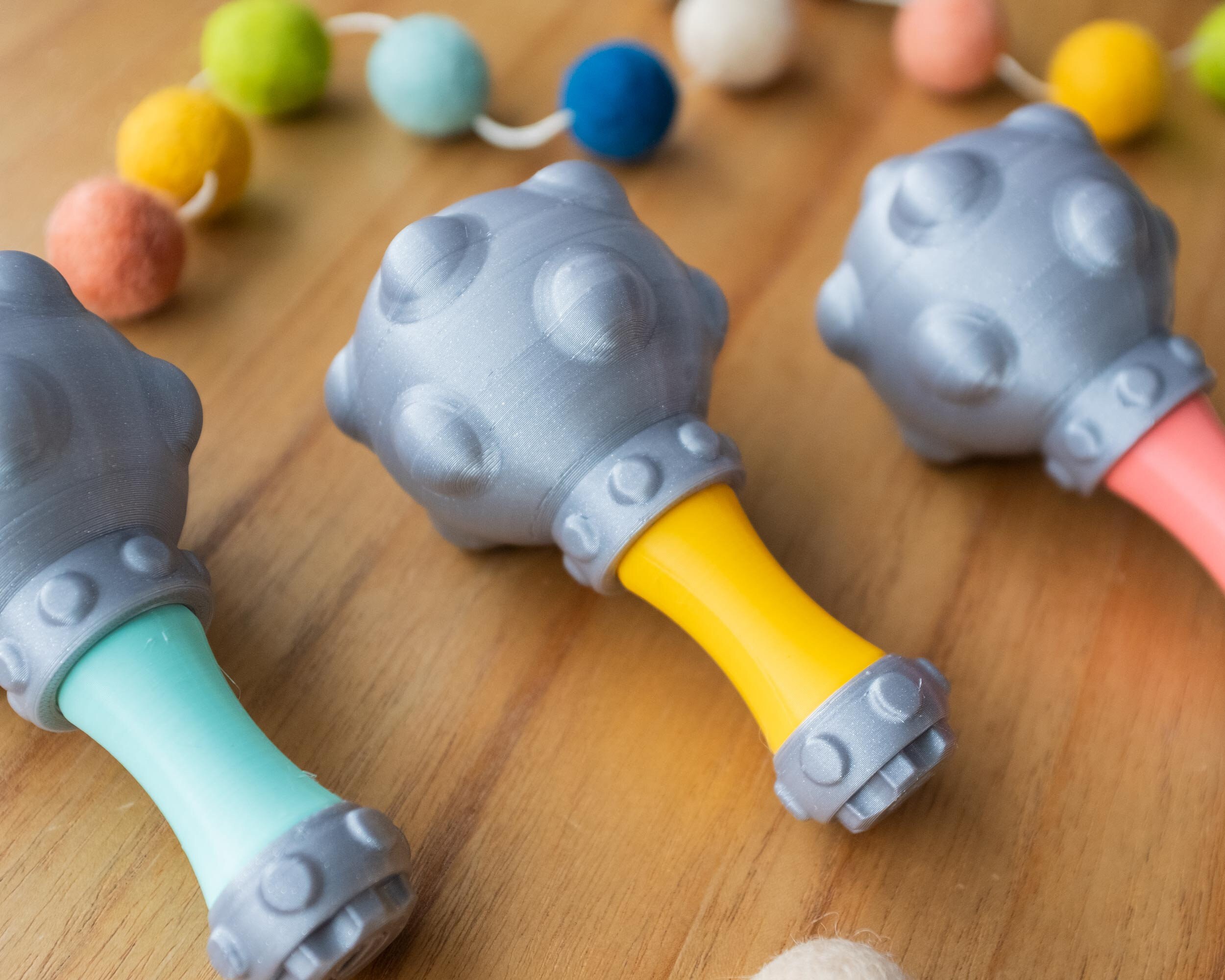 Baby's First Mace Fun Rattle Sensory Toy for Babies and - Etsy