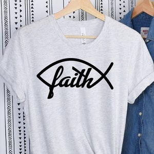 Faith Fish Christian SVG, DXF, Png, Pdf Downloadable Files - Etsy