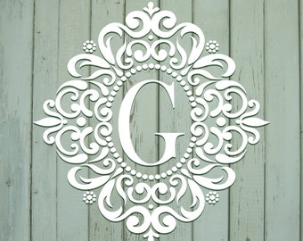 G Monogram Svg - Etsy