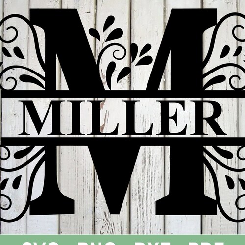 Letter M Monogram SVG. Perfect for Shirts Laser Cutters CNC - Etsy