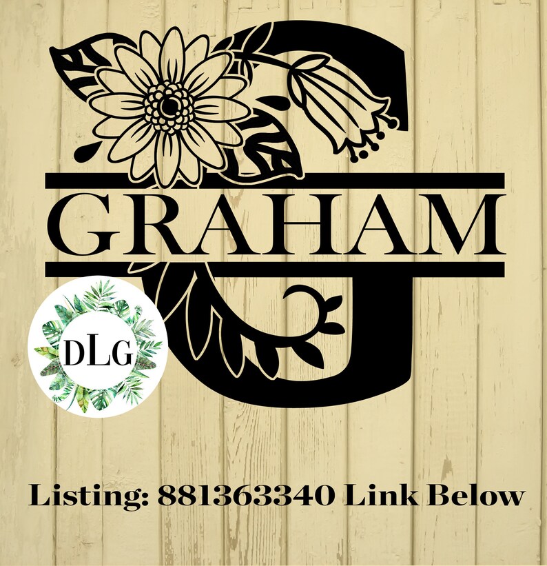 G-split Alphabet SVG G Monogram G Letter DXF Downloadable - Etsy Australia