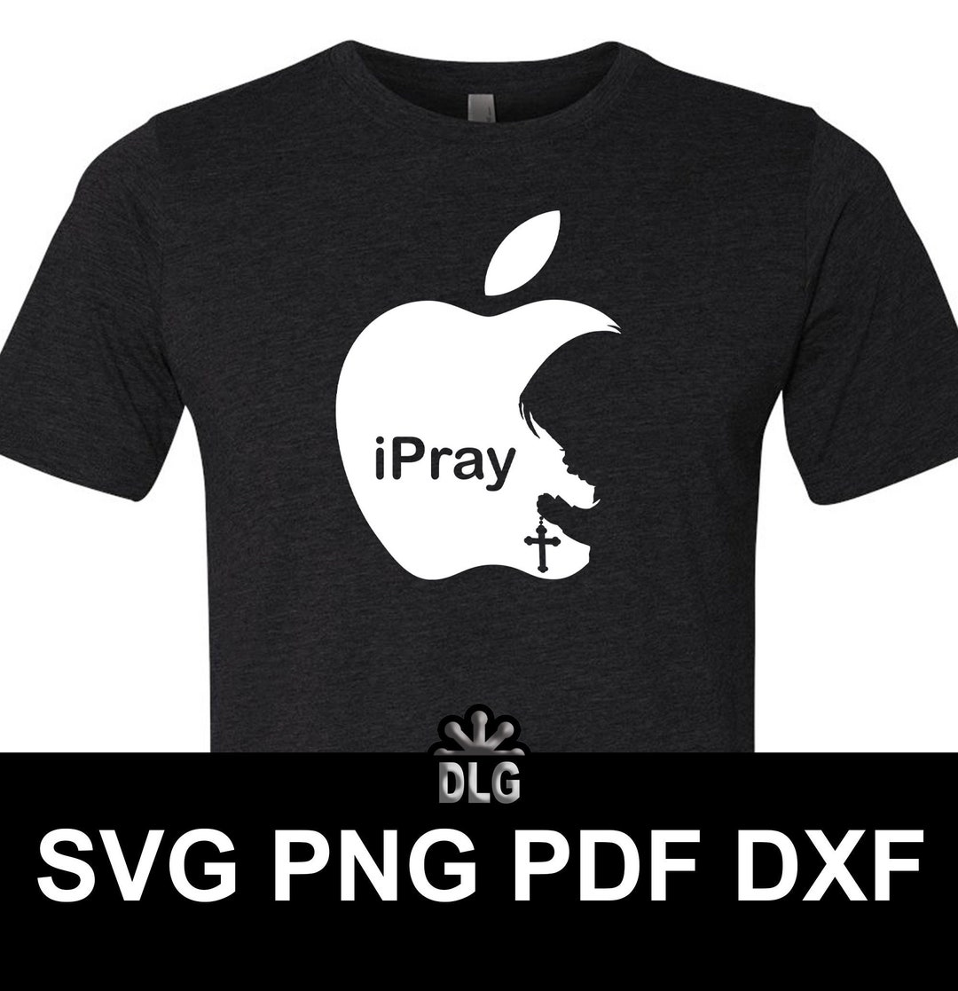I Pray Jesus Christ Png, Pdf, Svg, Dxf White File Downloadable Files - Etsy