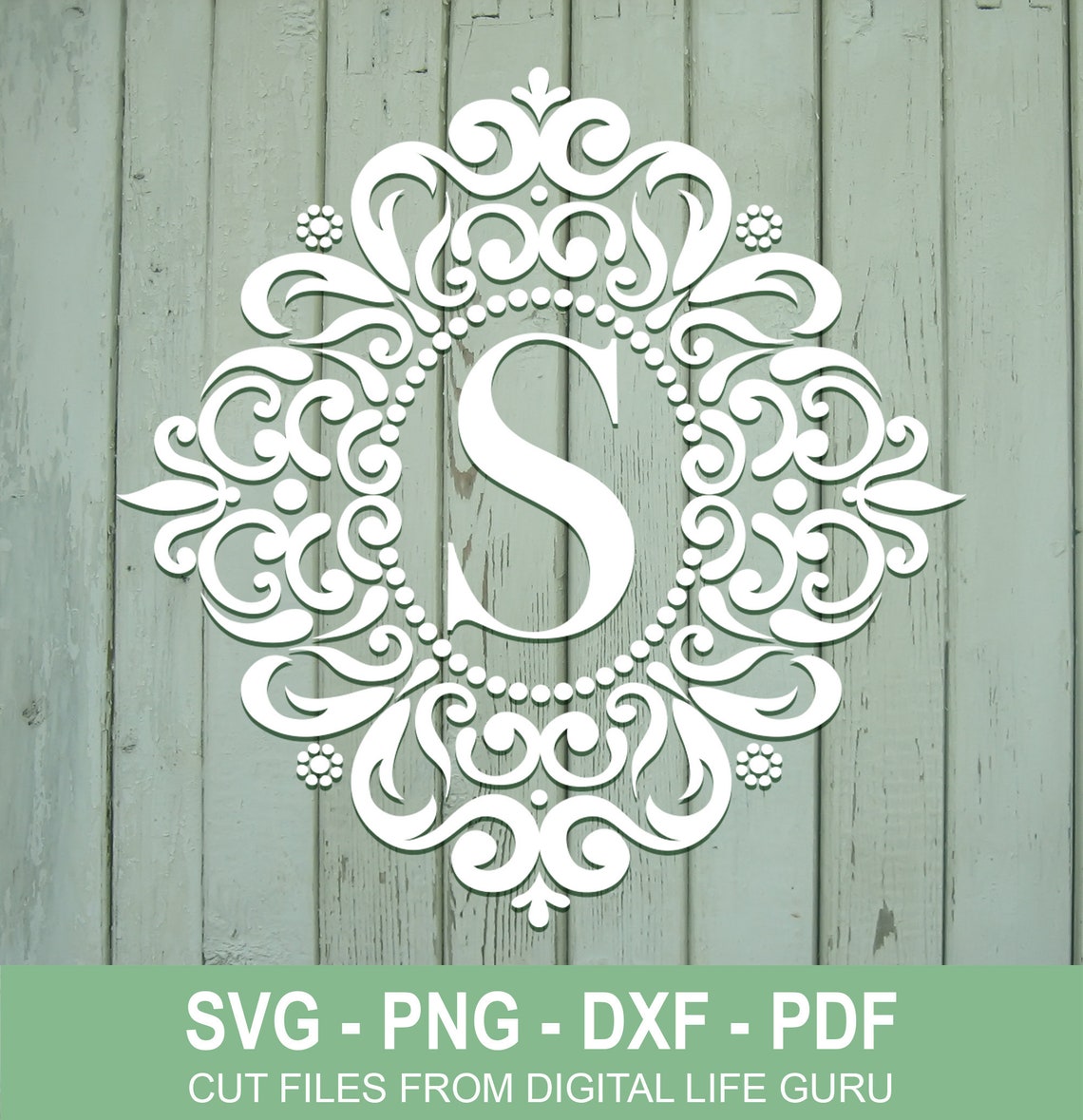 S Alphabet S Letter SVG DXF S Monogram Buy 3 Get 30% off - Etsy