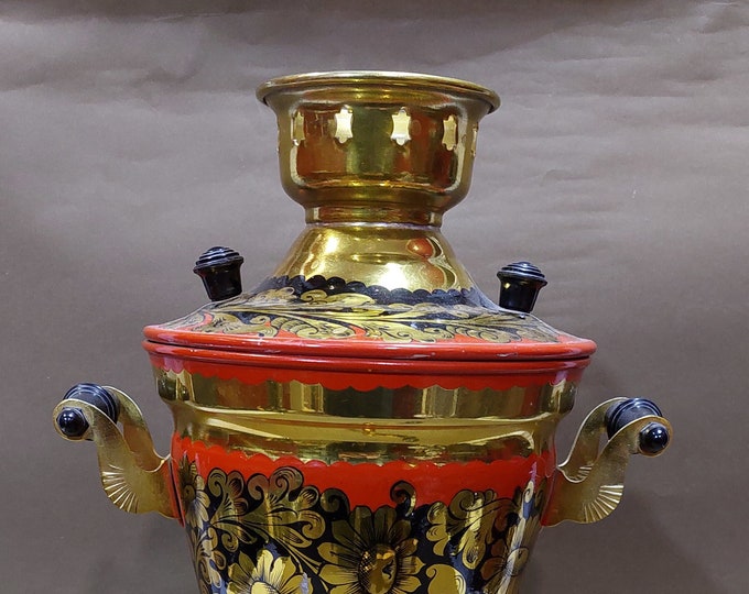 Samovar, Hand Painted. Samovar Painted by Hand. Electric Samovar ...