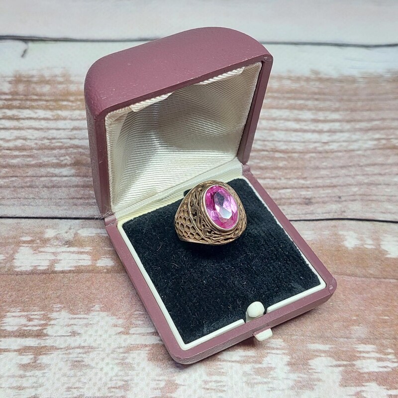 14k Ussr Vintage Ring - Etsy