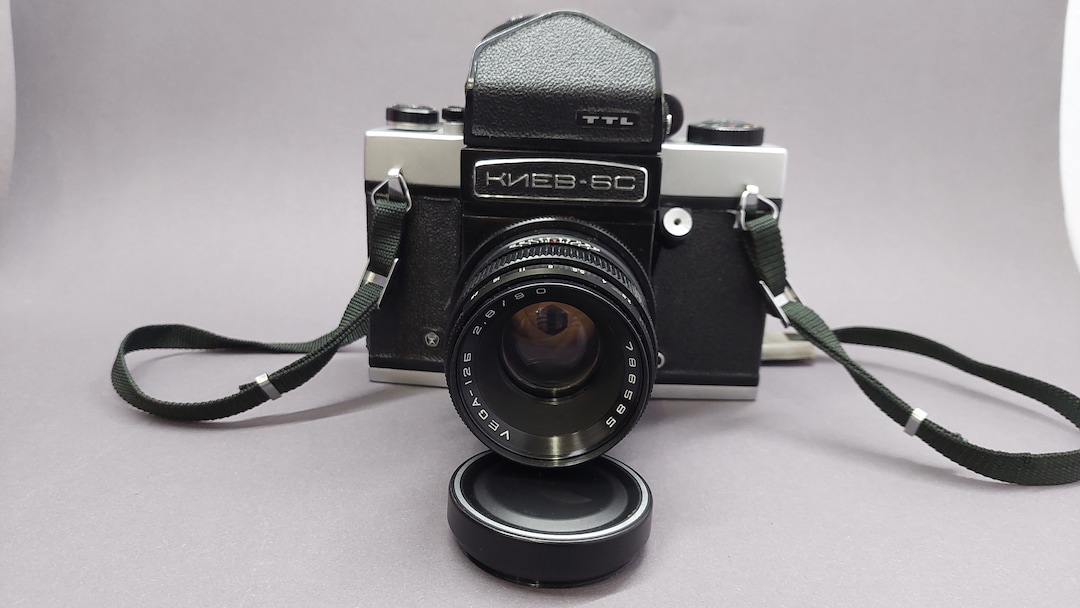 A Rare Vintage Kyiv-6s TTL Camera is a Medium Format Single-lens Reflex ...