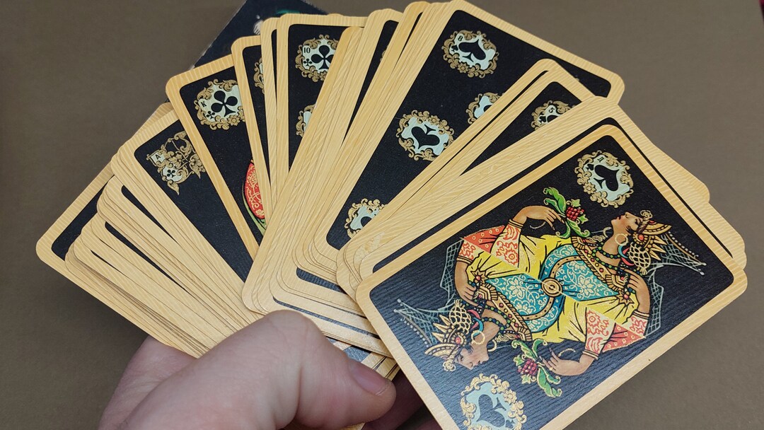 Cards, Complete Set of 56 Game Cards "ussr Anniversary" 1967 "palekh ...