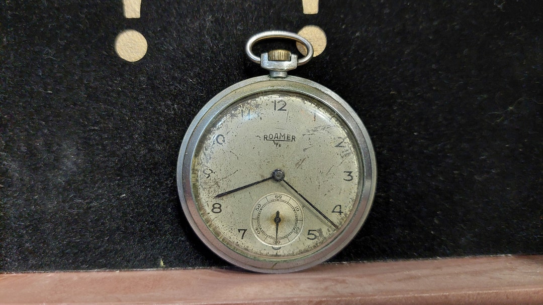 Pocket Watch ROAMER - Etsy