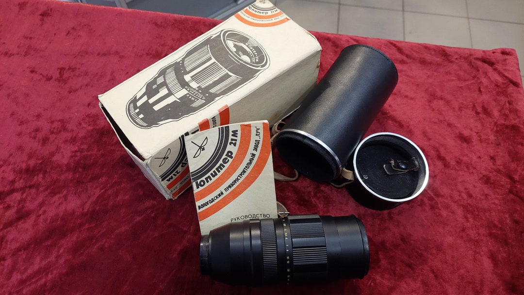 Exellent Vintage Jupiter-21m 200mm F4 Lens Mount M42 for SLR Camera ...