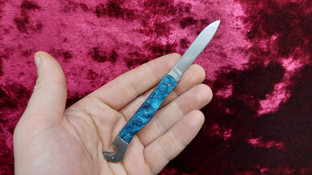 Vintage Folding Tourist Knife. Plant Metalist Kharkov 1970s. - Etsy