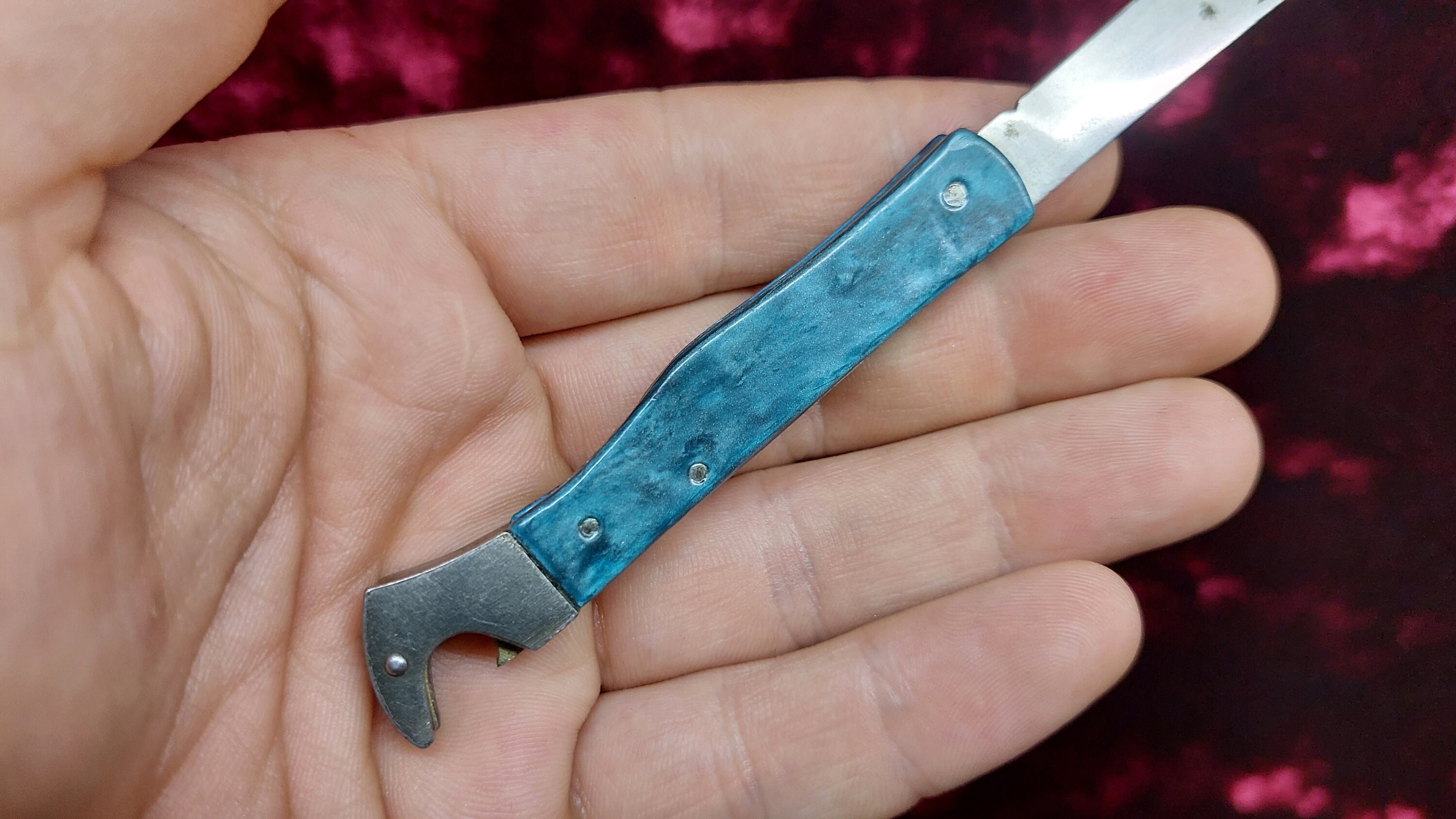 Vintage Folding Tourist Knife. Plant Metalist Kharkov 1970s. - Etsy