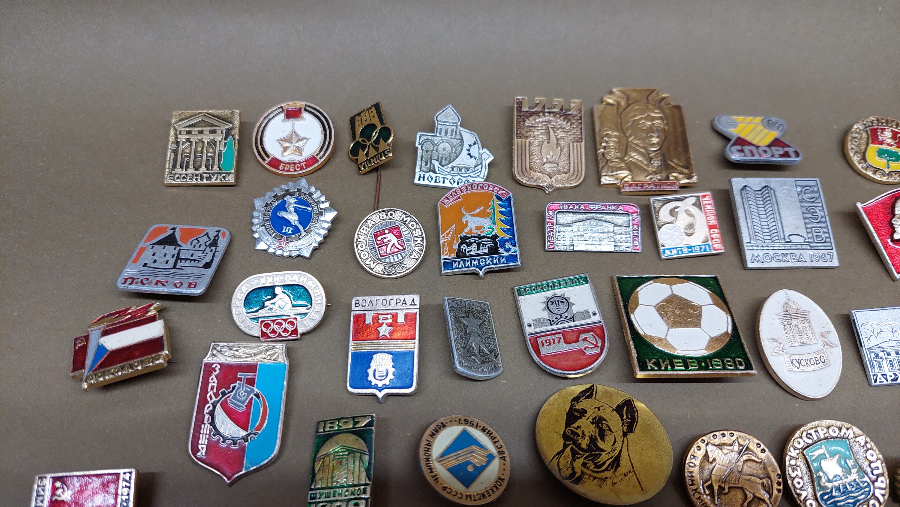 Enamel Badges Cold War Communism Badges for Vintage Backpacks - Etsy