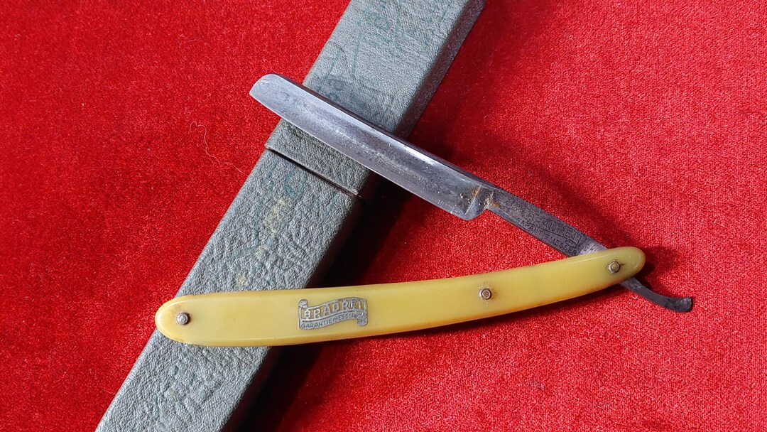Straight Razor Bradrei Solingen - Etsy