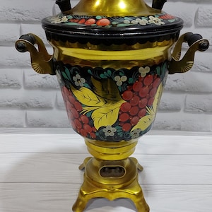 ELECTROSAMOVAR. Samovar, Hand Painted. Samovar Painted by Hand ...