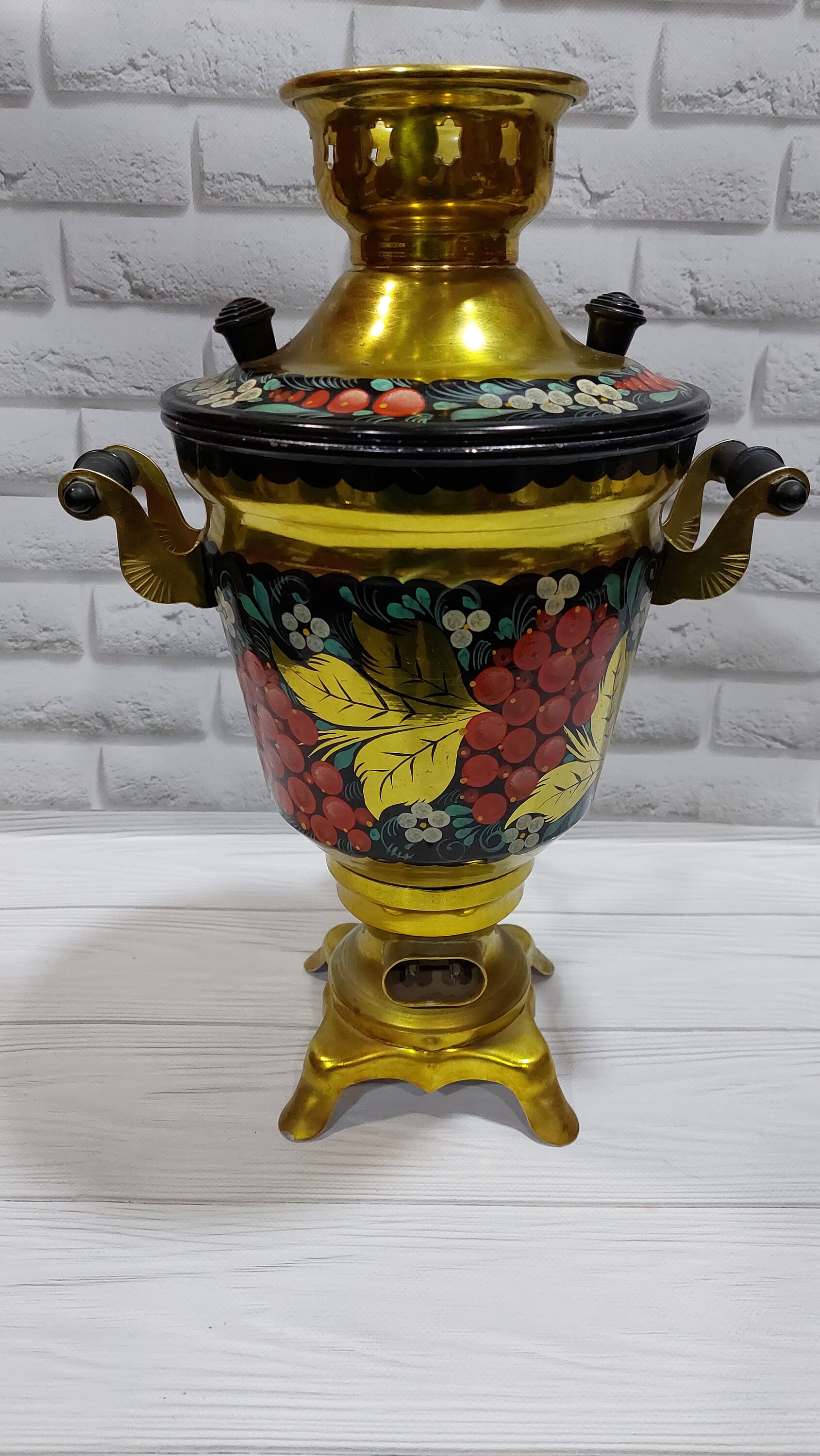 ELECTROSAMOVAR. Samovar, Hand Painted. Samovar Painted by Hand ...
