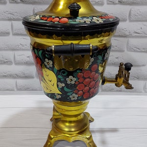 ELECTROSAMOVAR. Samovar, Hand Painted. Samovar Painted by Hand ...