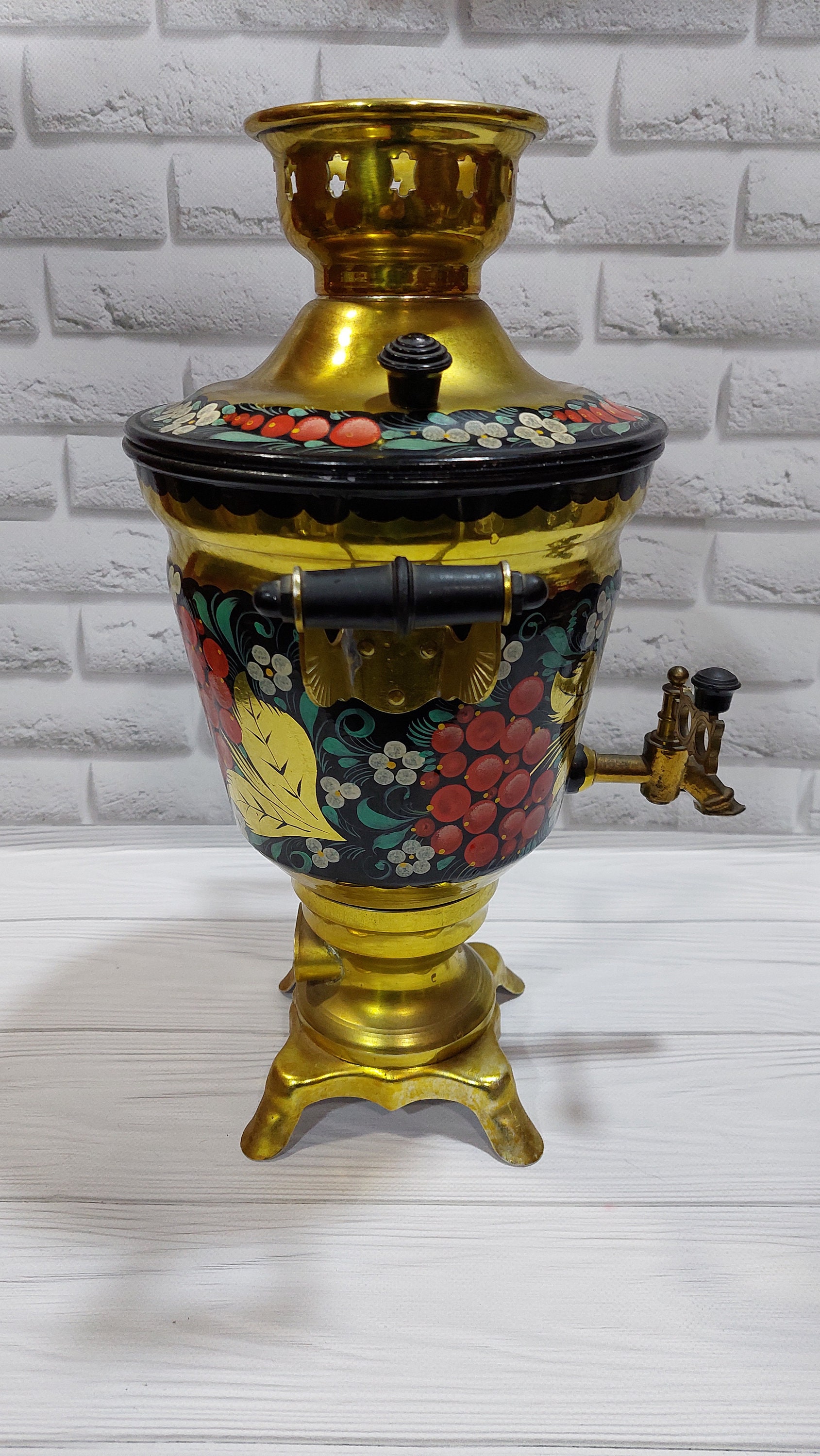 ELECTROSAMOVAR. Samovar, Hand Painted. Samovar Painted by Hand ...