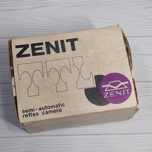 Zenith TTL Black 35mm SLR Film Camera - Etsy