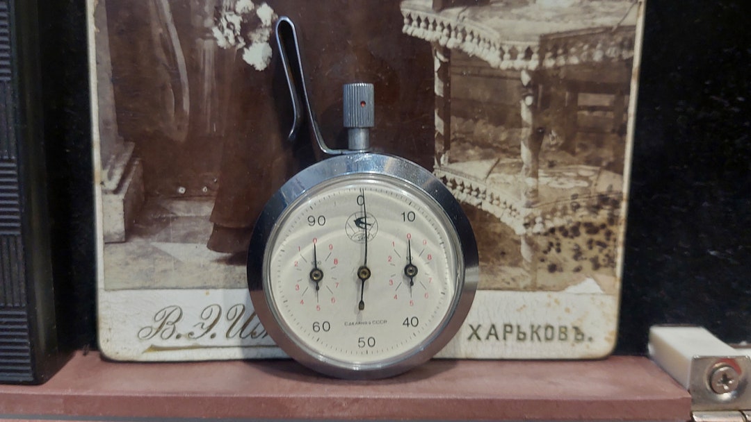 RARE Vintage Zarya Step Mechanical Pocket Counter Pedometer 1970 - Etsy