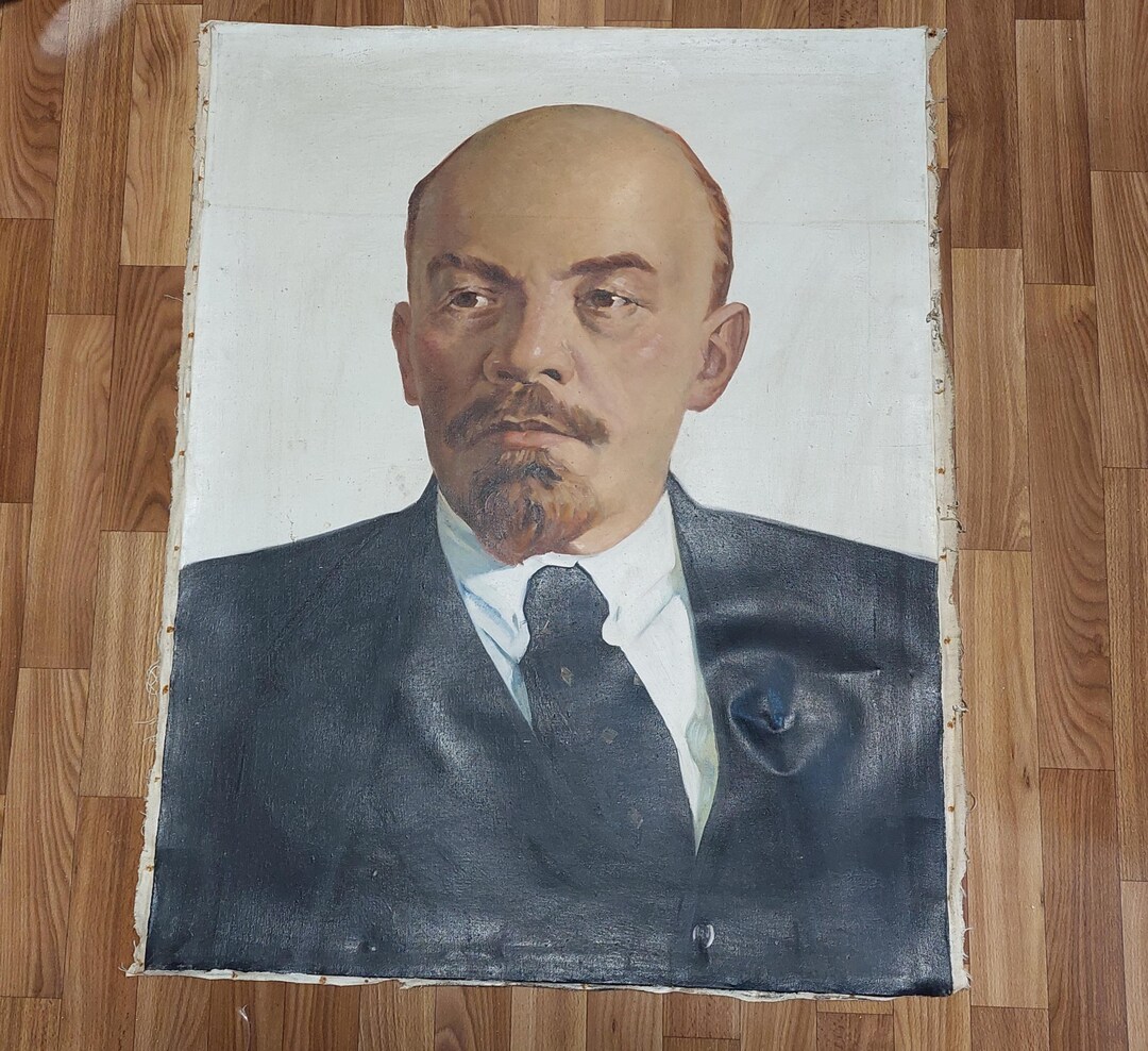 Lenin, Oil Painting, Portrait of Lenin, Socialist Realism, Genre ...