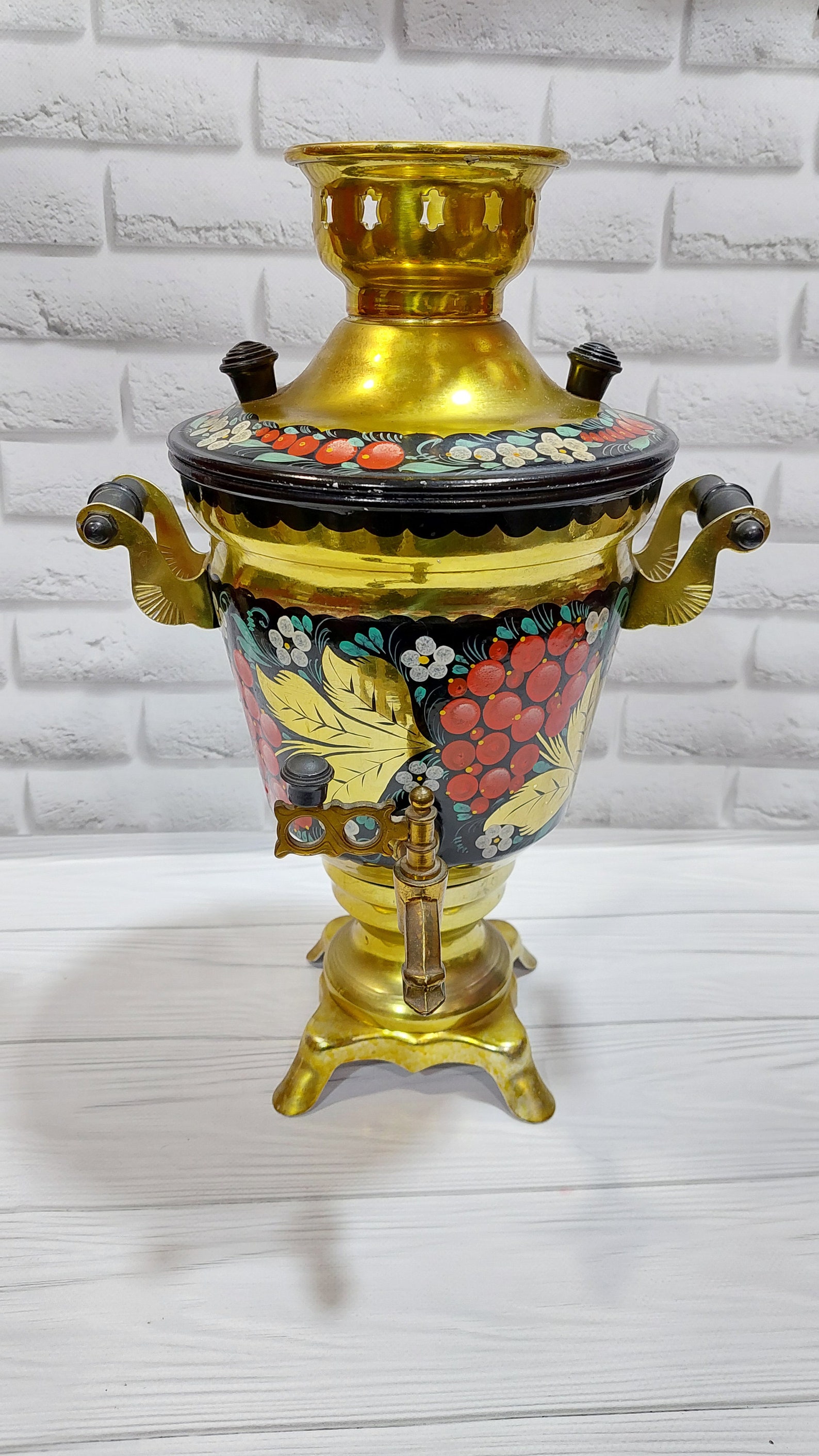 ELECTROSAMOVAR. Samovar, Hand Painted. Samovar Painted by Hand ...